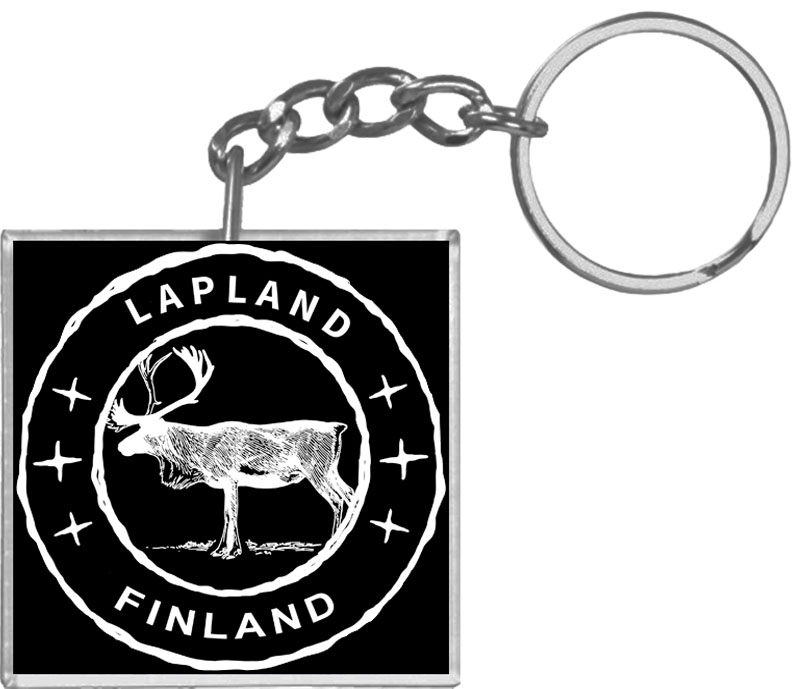 AV.PERÄ, PORO LOGO MUSTA - Lappituote