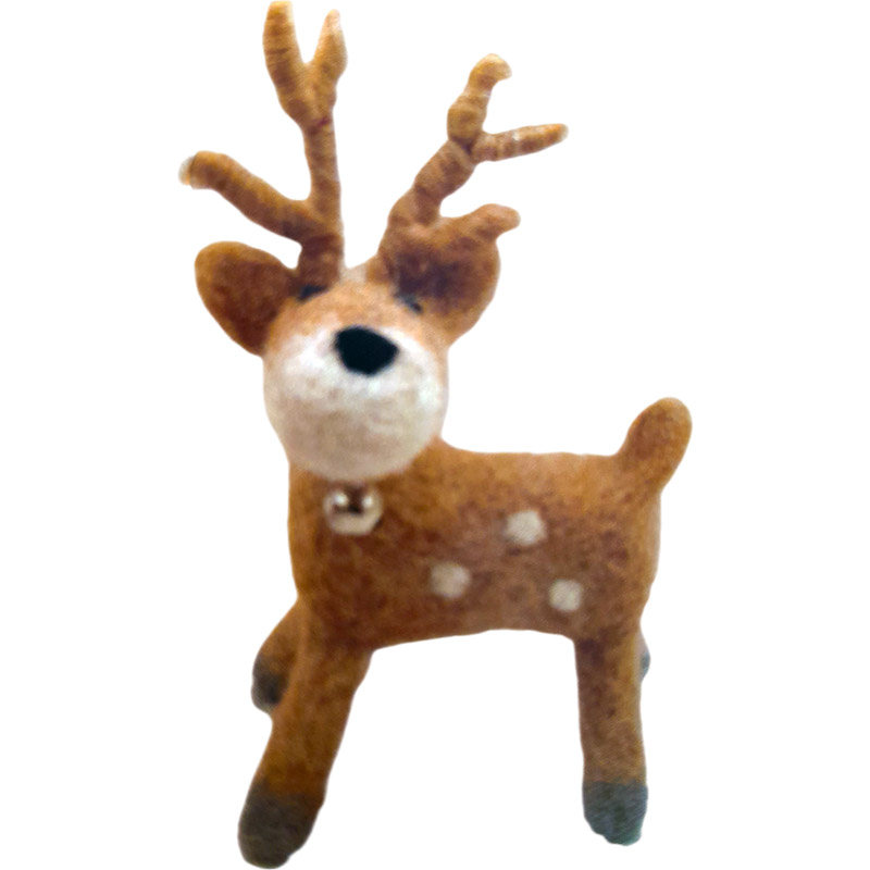 PORO, HUOVUTETTU 13 CM + KILIKELLO - Lappituote